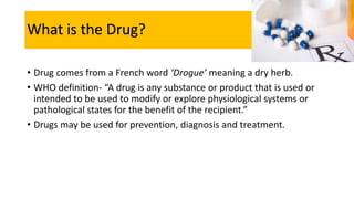 Introduction to Pharmacology | PPT