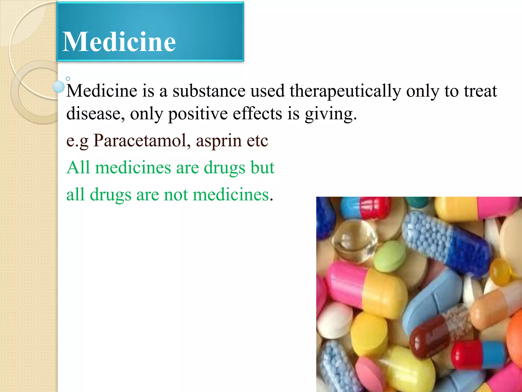 Introduction to pharmacology | PDF