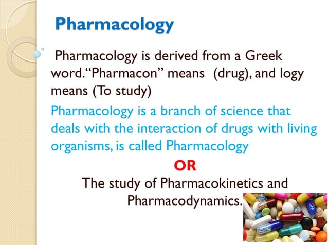 Introduction to pharmacology | PDF | Pharmaceutical Industry | Industries