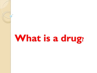 Introduction to pharmacology | PDF