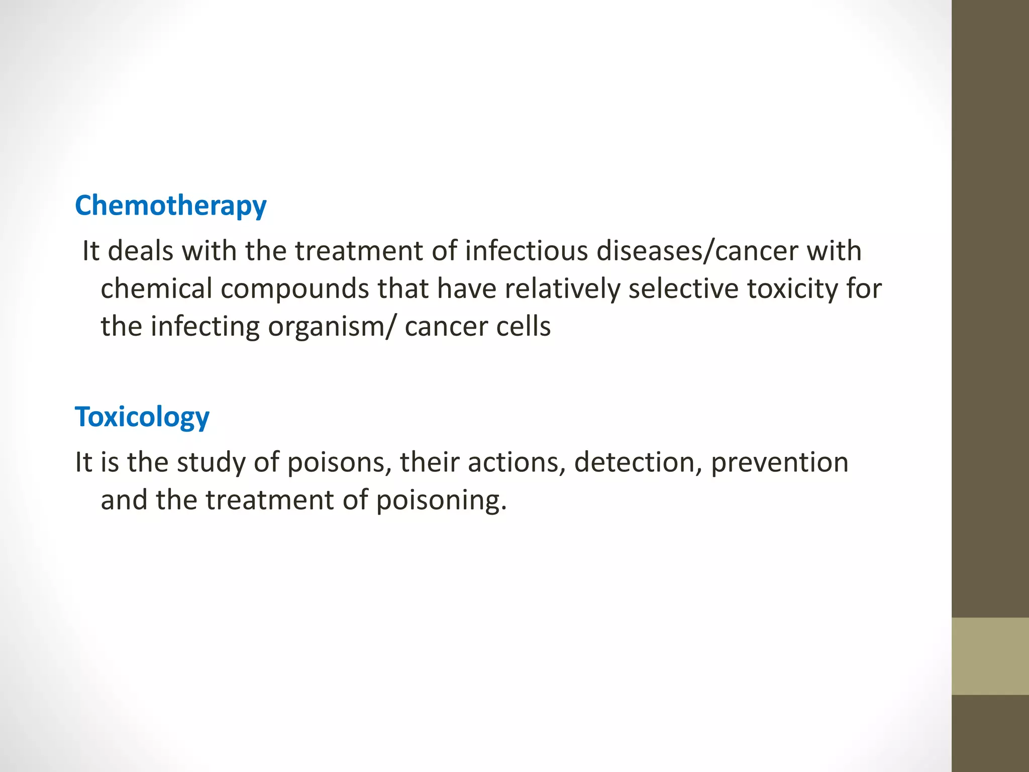 Introduction to pharmacology | PPTX