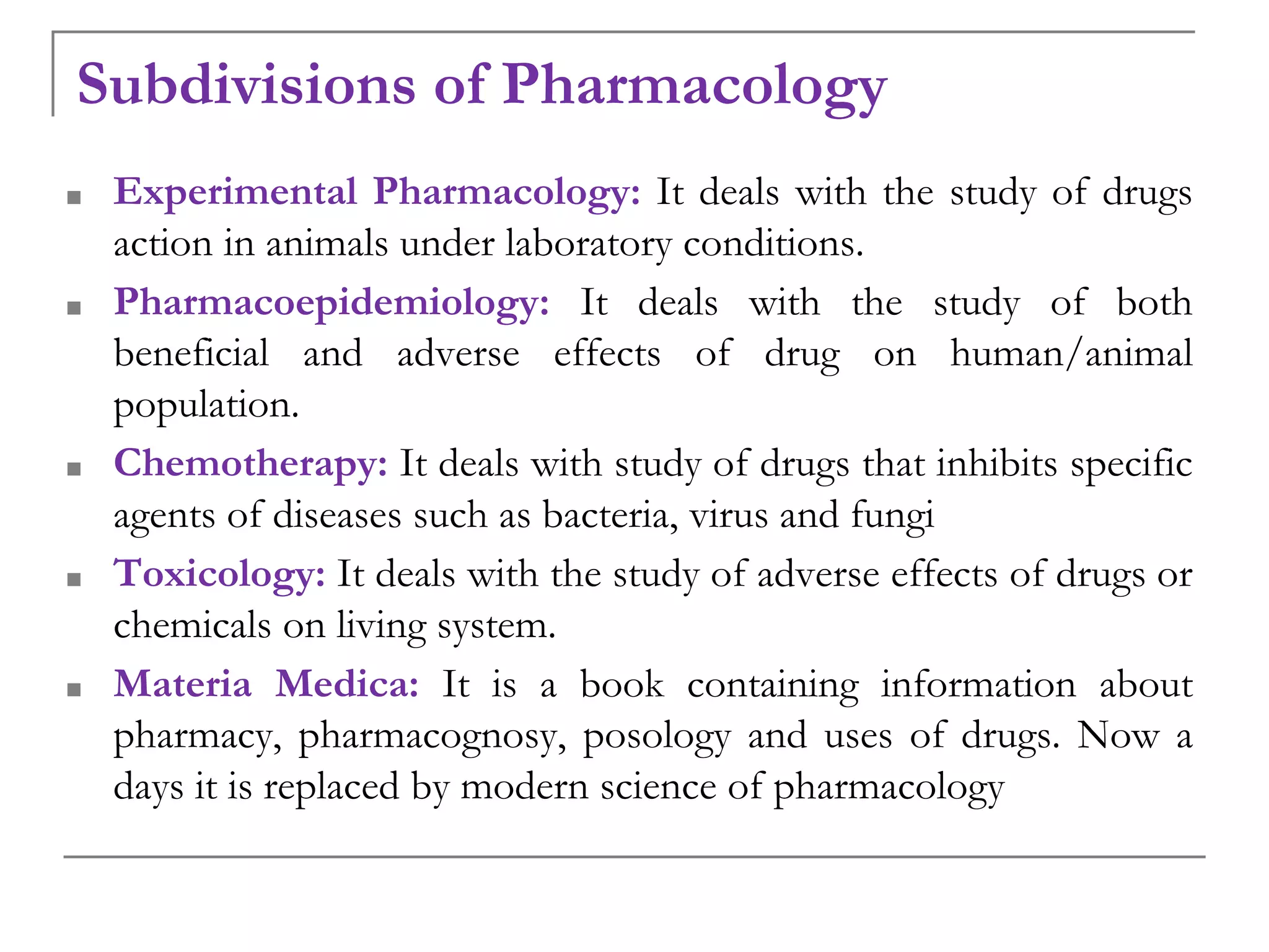 Introduction to pharmacology.ppt