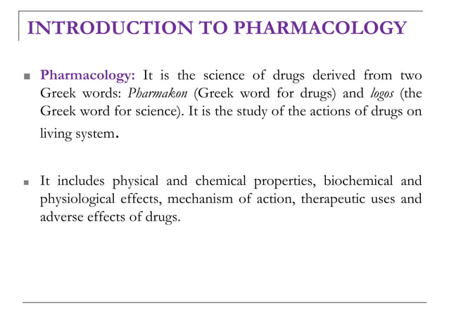 Introduction to pharmacology.ppt