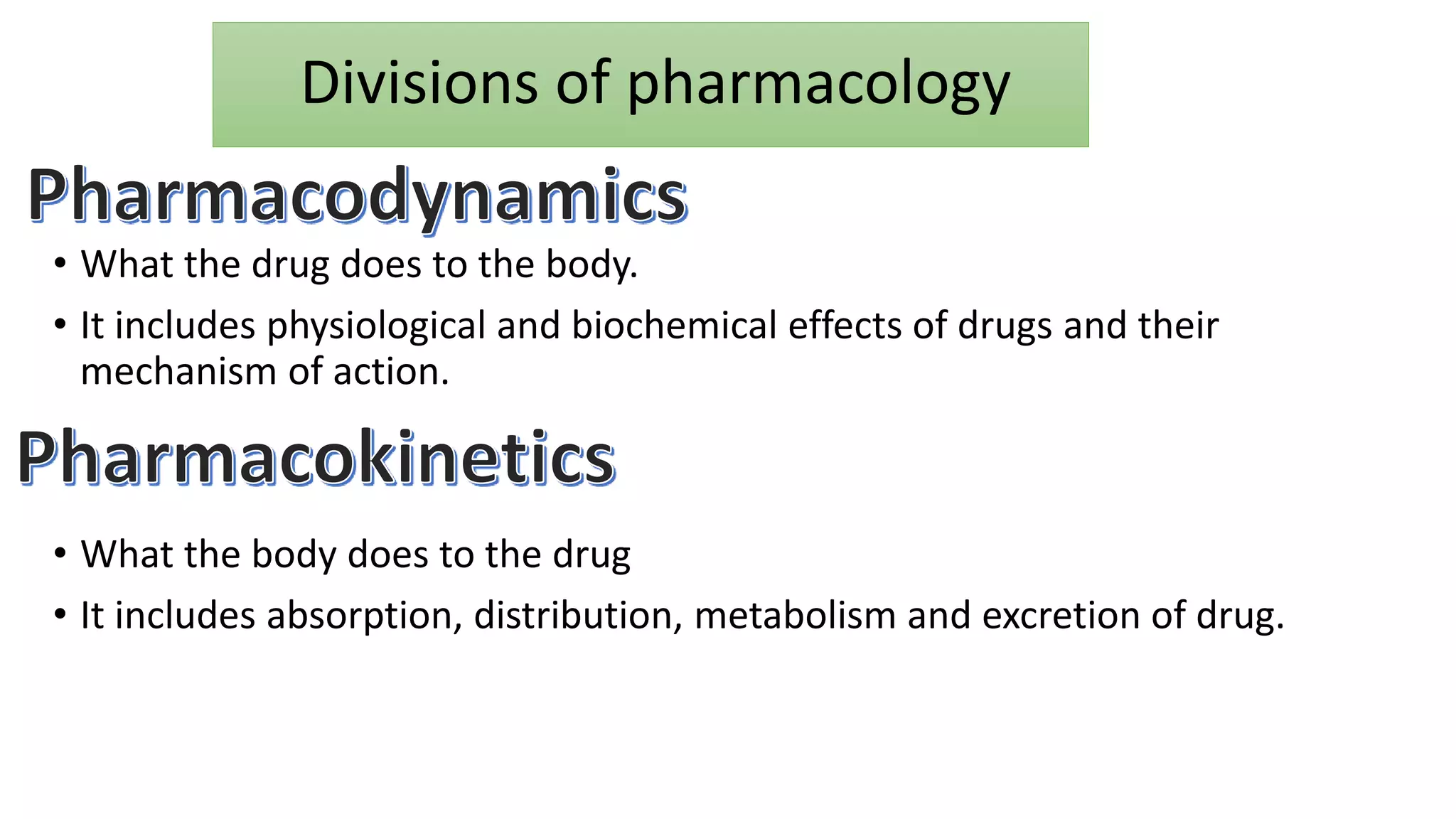 INTRODUCTION TO PHARMACOLOGY.pptx