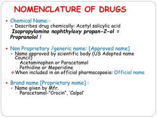 Introduction to Pharmacology | PPTX