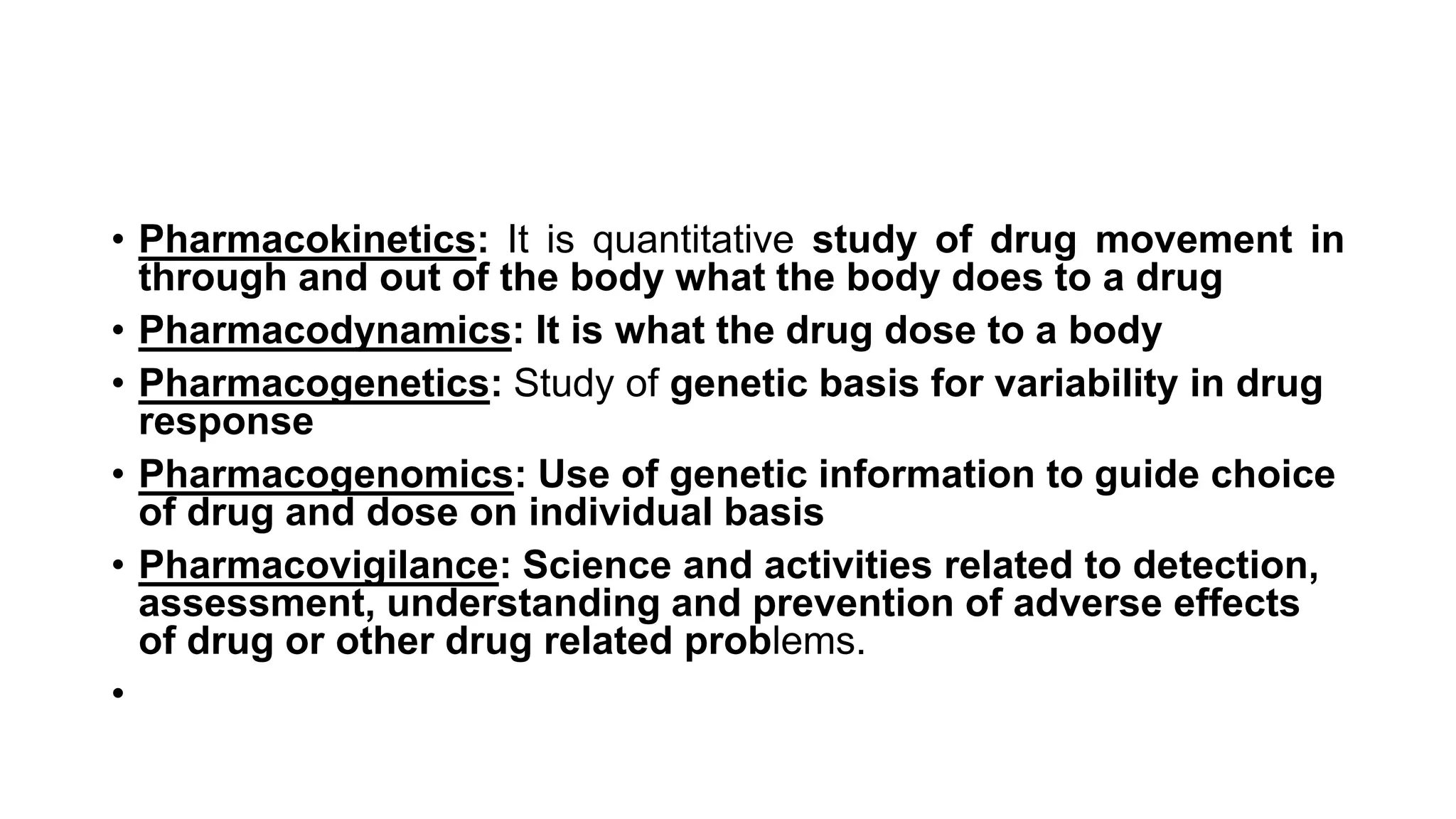 Introduction to PharmacologyBasic definition , Therapeutic index ...