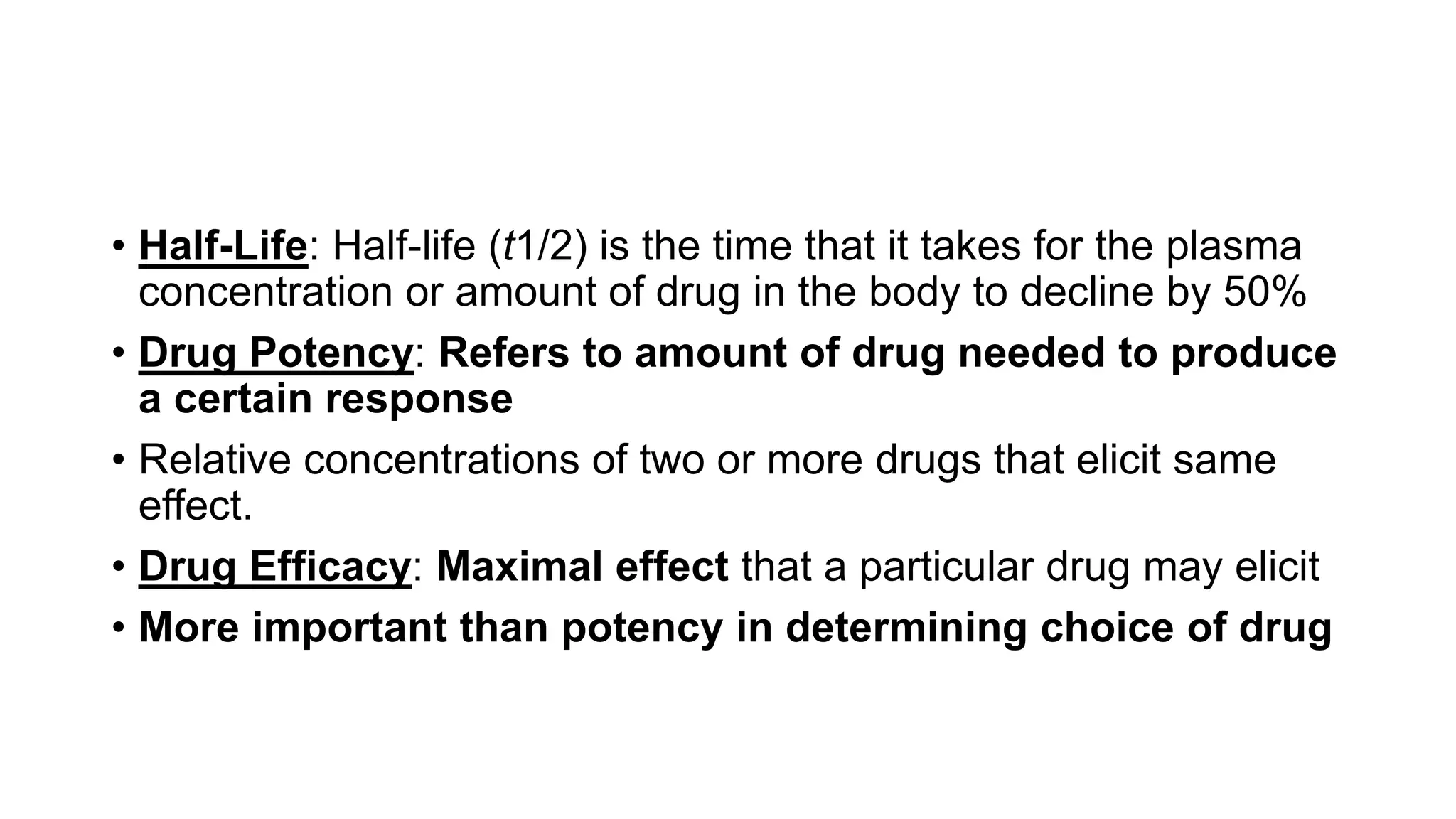 Introduction to PharmacologyBasic definition , Therapeutic index ...