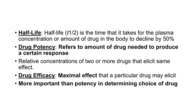 Introduction to PharmacologyBasic definition , Therapeutic index ...