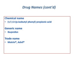 Introduction to pharmacology in nursing | PPTX