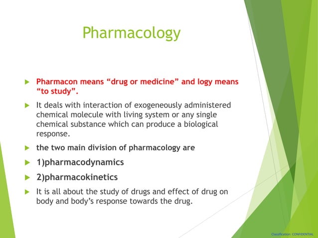 introduction_to_pharmacology (unit 1).ppt | Substance Abuse | Diseases ...