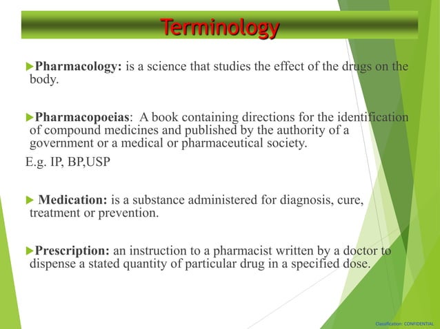 introduction_to_pharmacology (unit 1).ppt | Substance Abuse | Diseases ...