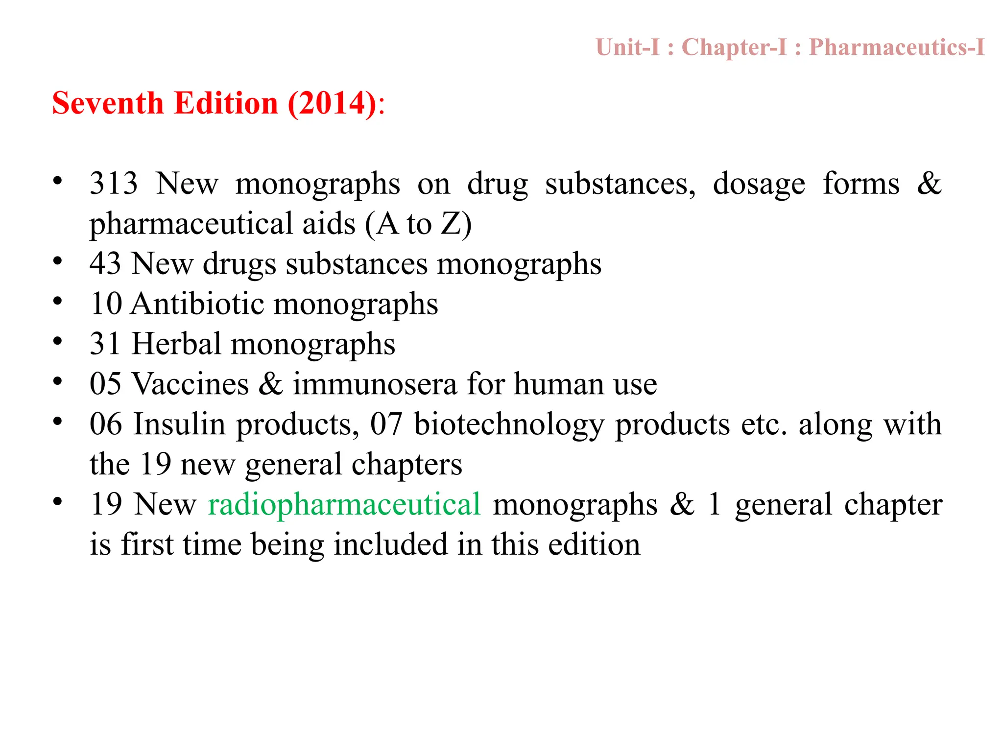 Introduction to Pharmacopoeias B. Pharm 1st year.pptx