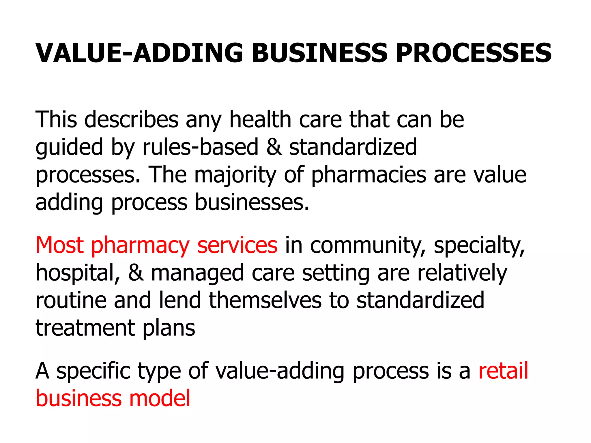 Introduction to pharmacy business models | PDF