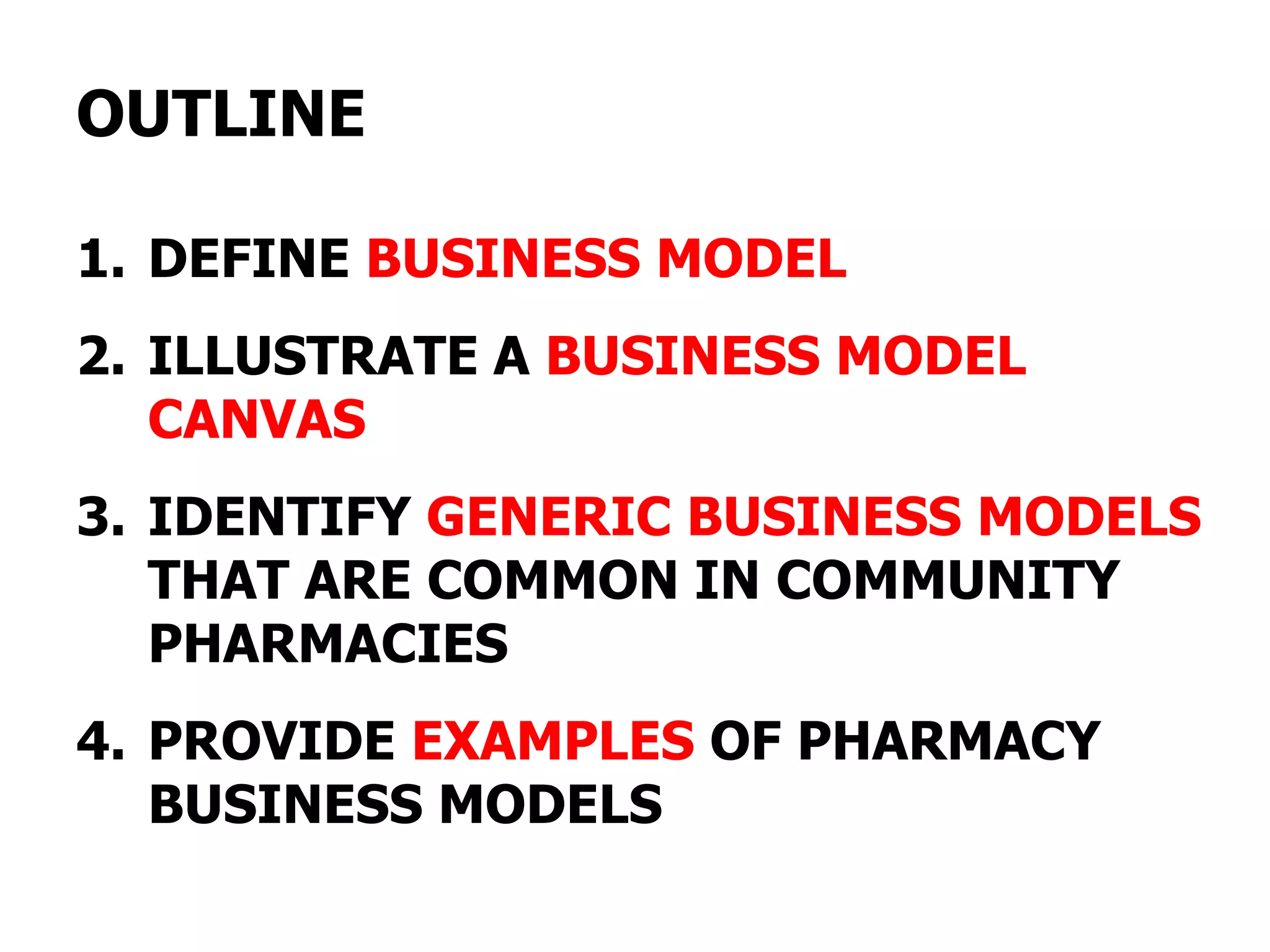 Introduction to pharmacy business models | PDF