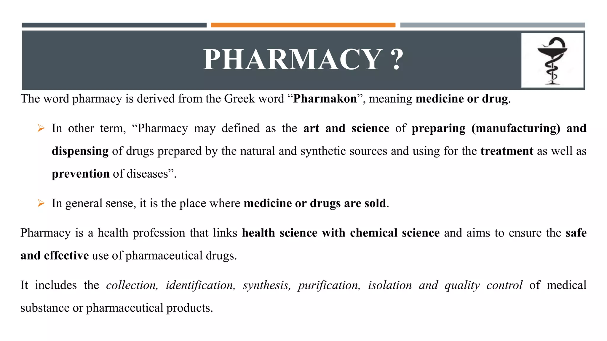 Introduction to Pharmacy & Pharmaceutics.pptx