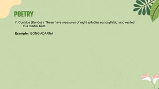 Introduction to Philippine Literature | PDF