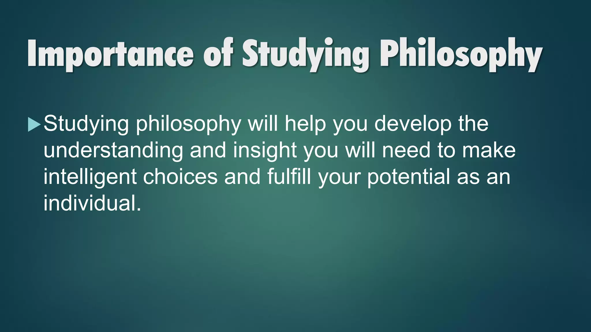 Introduction to Philosophy | PDF