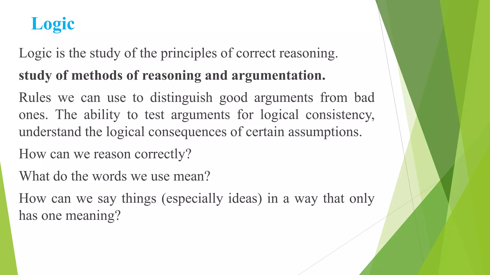 Introduction to philosophy | PPTX