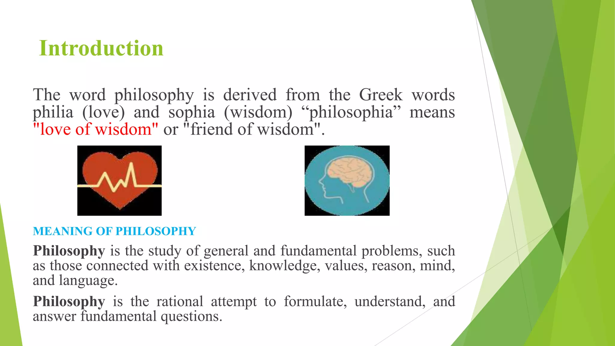 Introduction to philosophy | PPTX