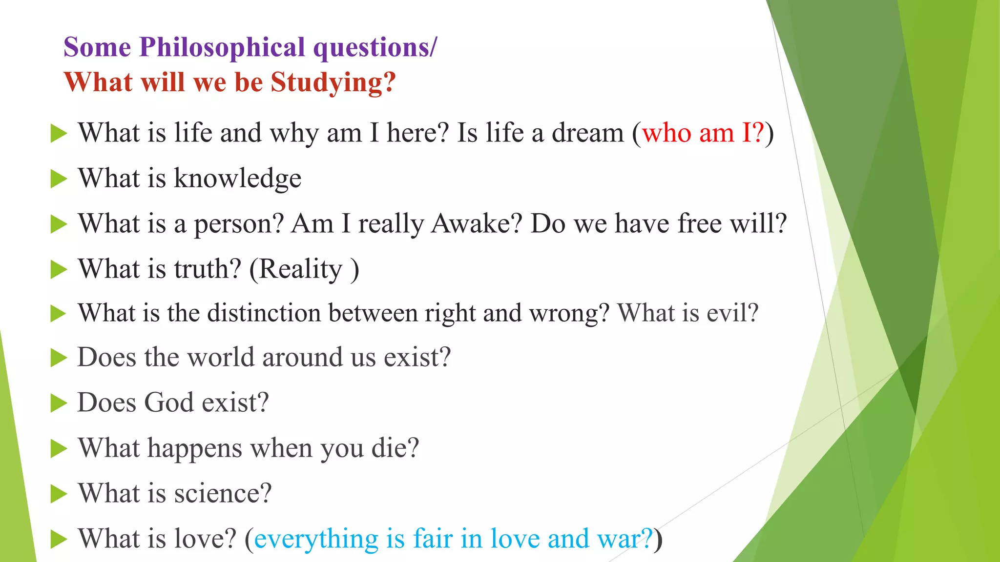 Introduction to philosophy | PPTX