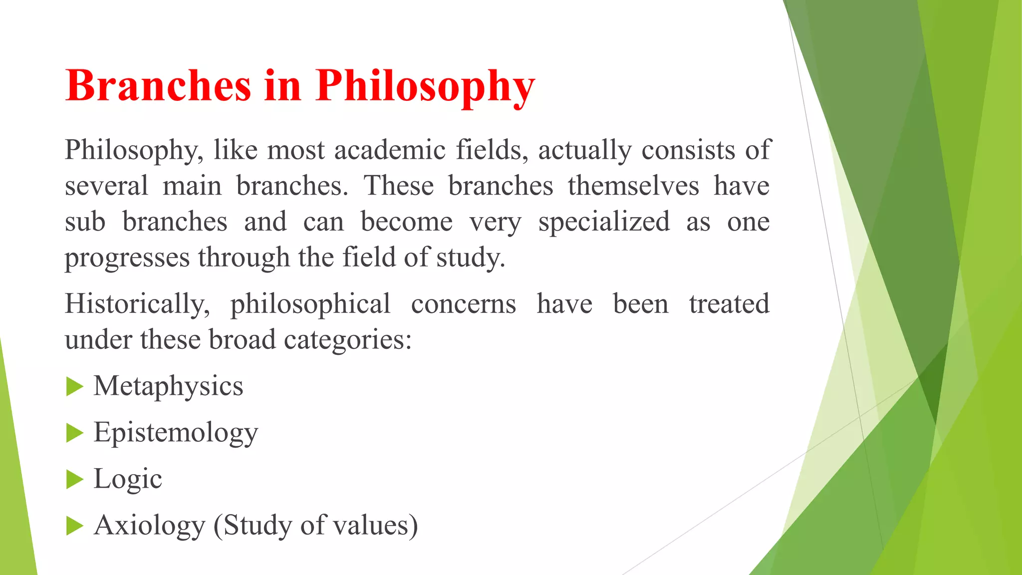 Introduction to philosophy | PPTX