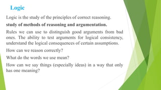 Introduction to philosophy | PPTX