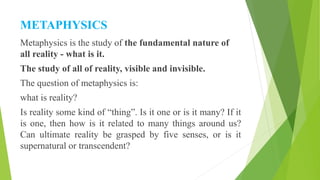 Introduction to philosophy | PPTX