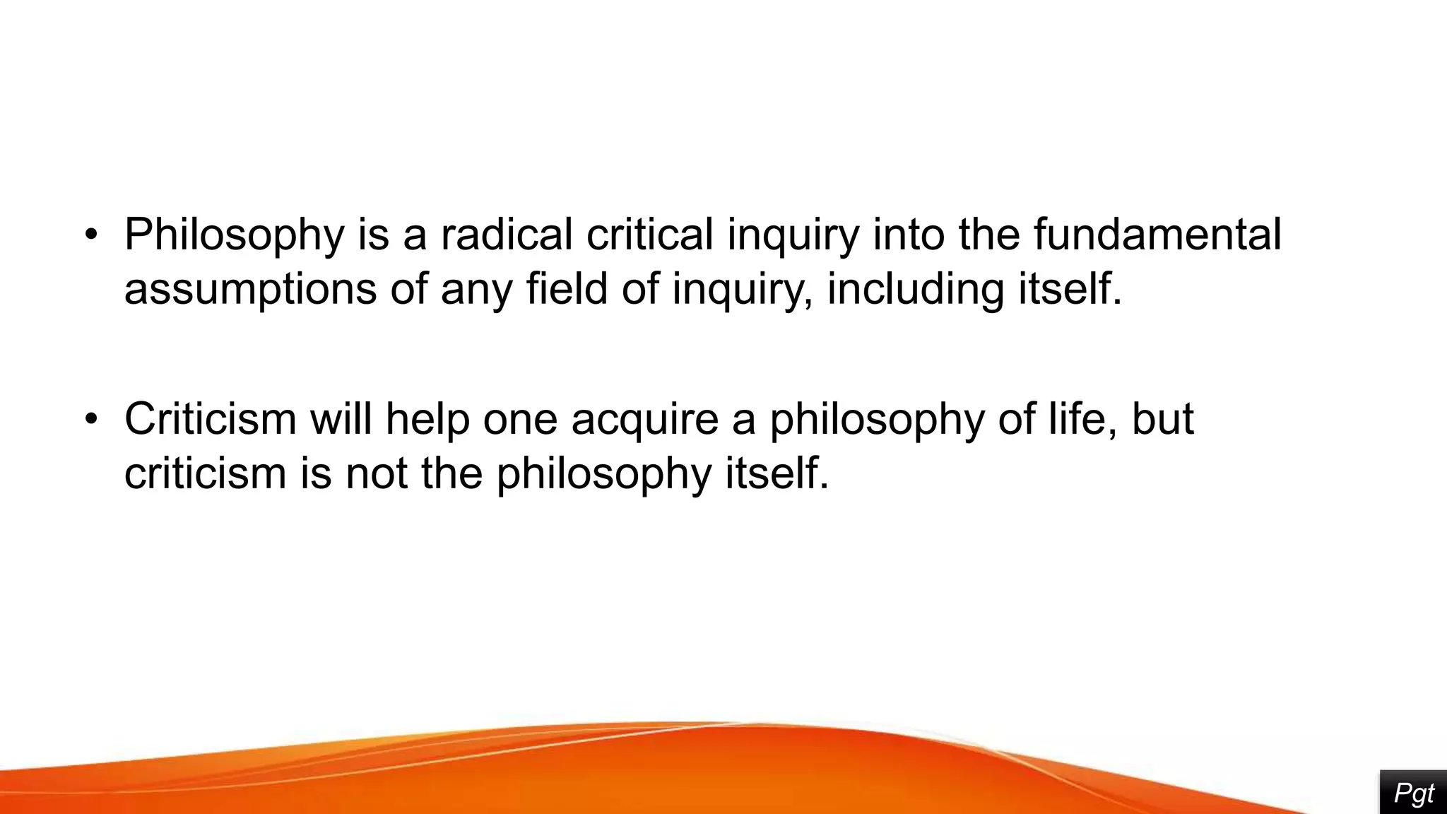 Introduction to Philosophy - Definition & Nature.pptx