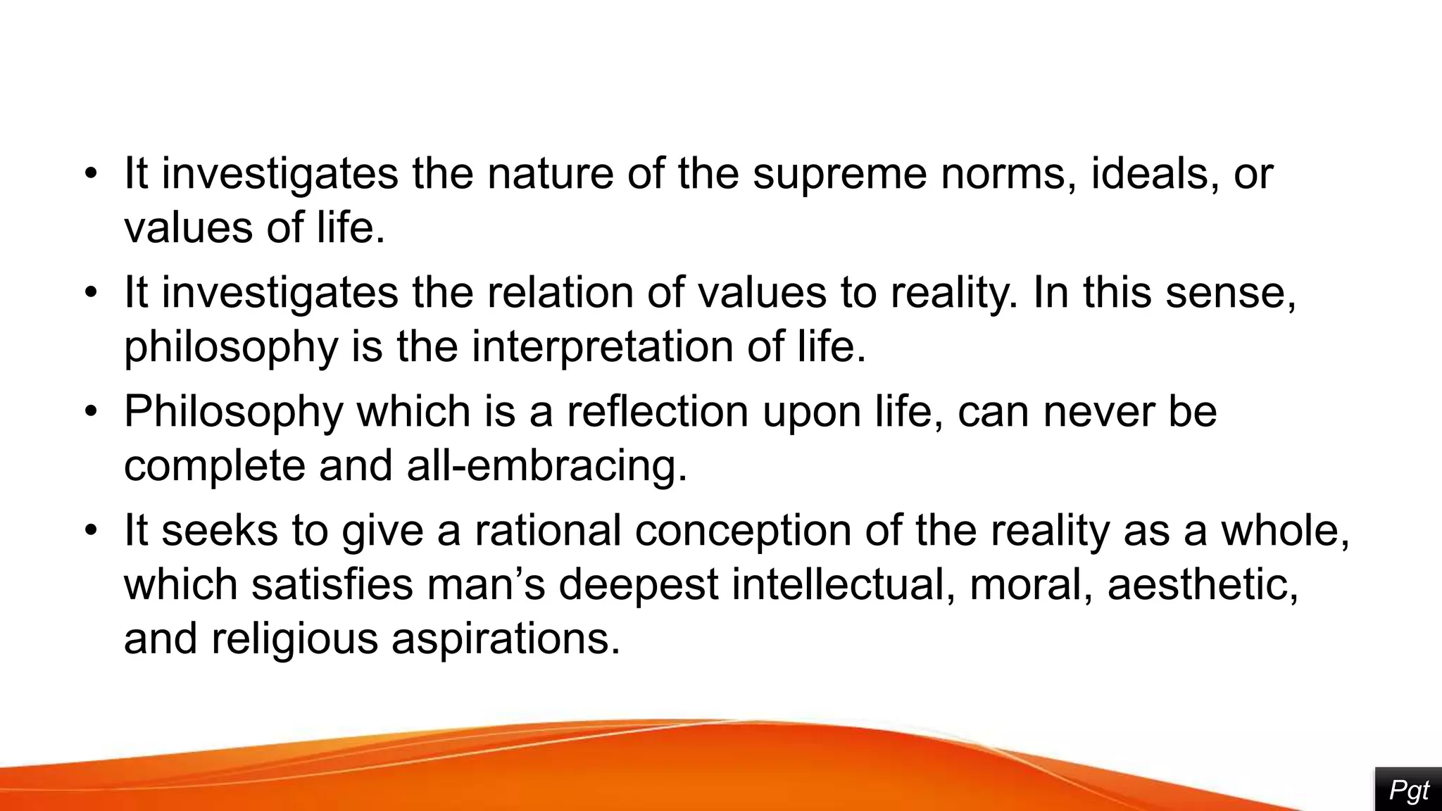 Introduction to Philosophy - Definition & Nature.pptx