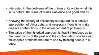 Introduction to Philosophy - Definition & Nature.pptx