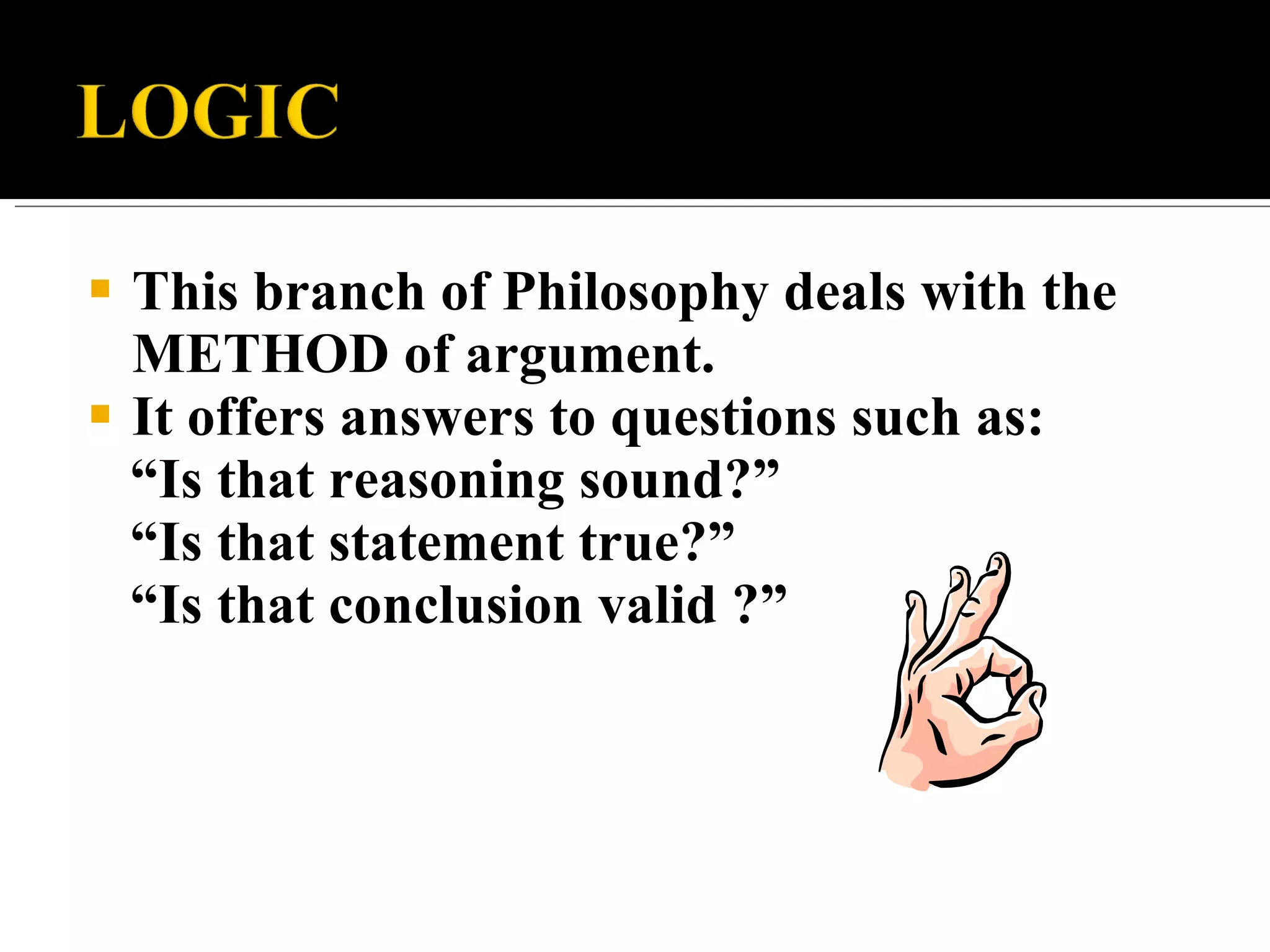 Introduction To Philosophy[1] | PPT