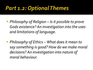 Introduction To Philosophy[1] | PPT