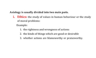Introduction to philosophy definition, nature and scope, concept ...
