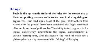 Introduction to philosophy definition, nature and scope, concept ...