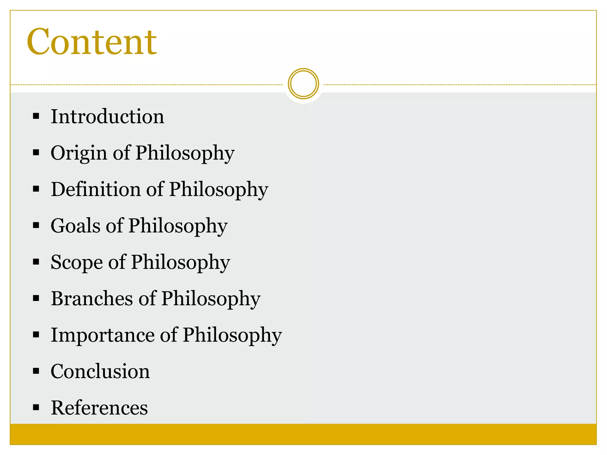 Introduction to philosophy | PDF