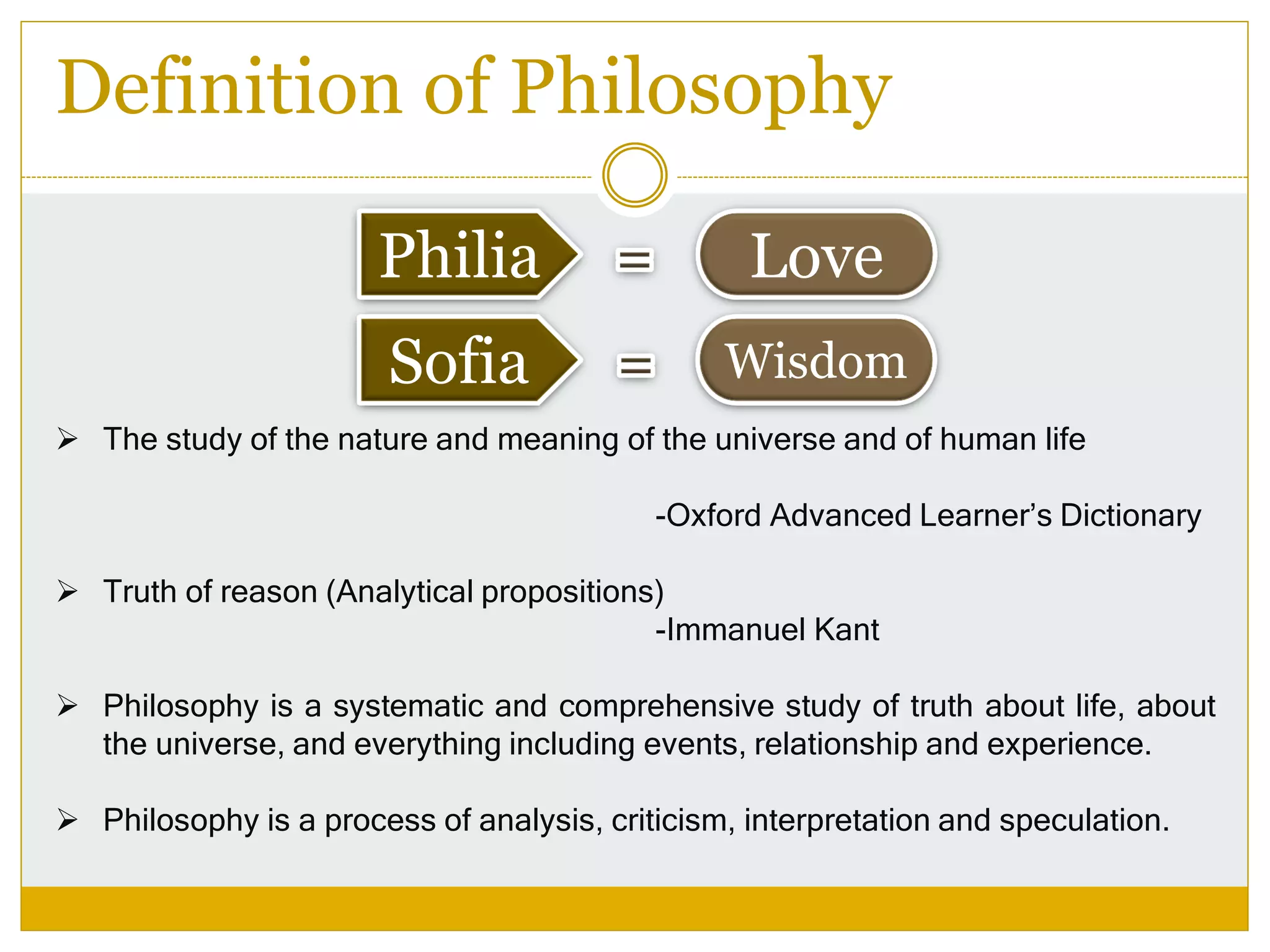 Introduction to philosophy | PDF