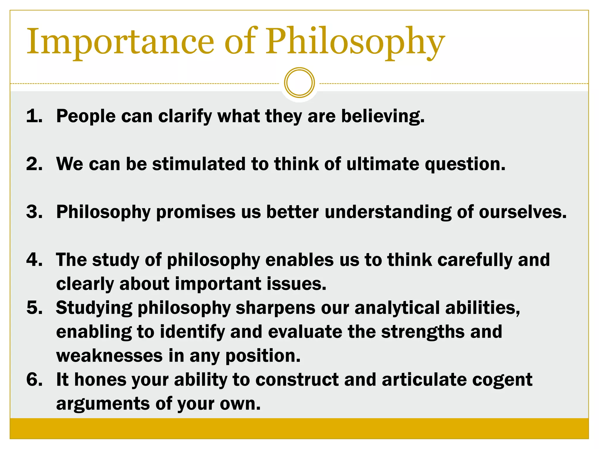 Introduction to philosophy | PDF