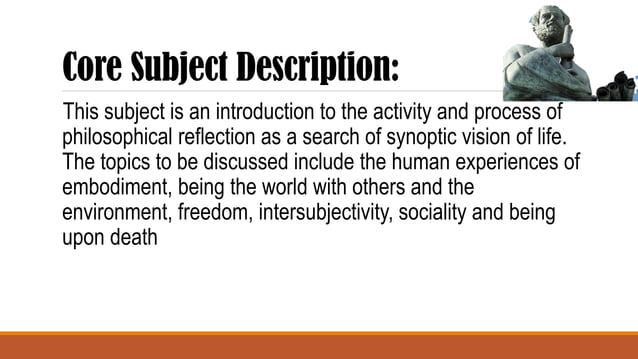Introduction to the Philosophy of the Human Person - Introduction to ...