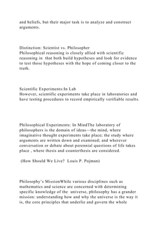 Introduction to Philosophy Philosophy 1301DEPhil.docx