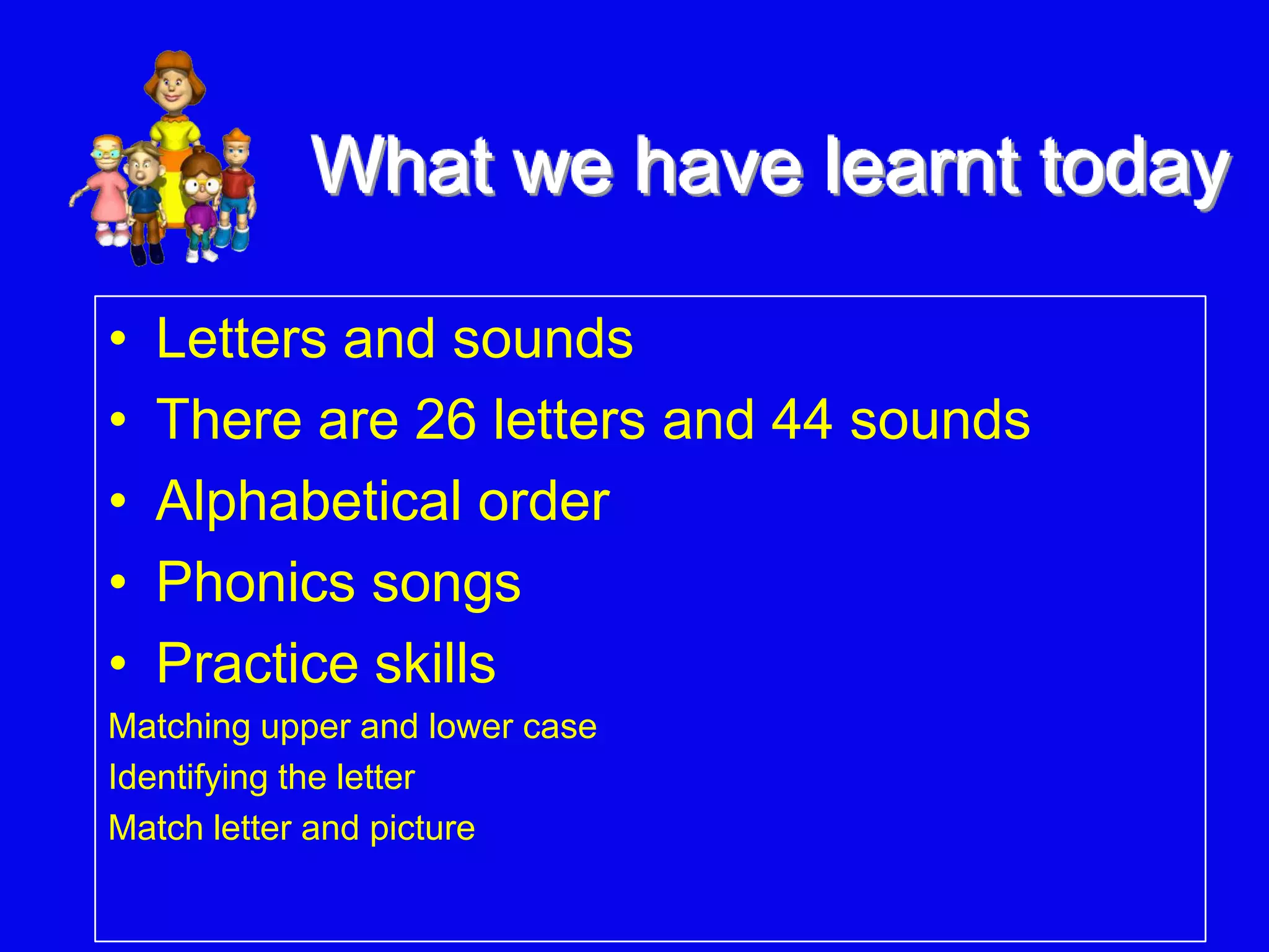 Introduction to phonics lesson 1 | PPTX | Education