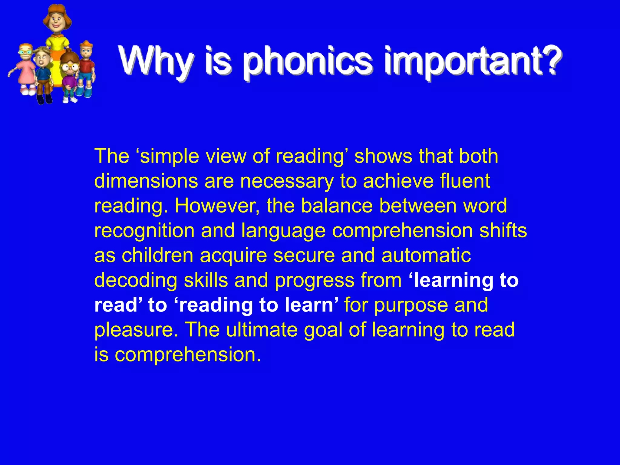 Introduction to phonics lesson 1 | PPTX