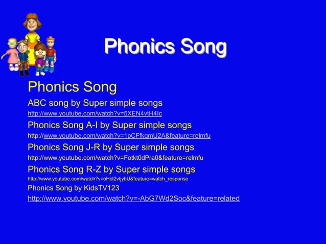 Introduction to phonics lesson 1 | PPTX | Education