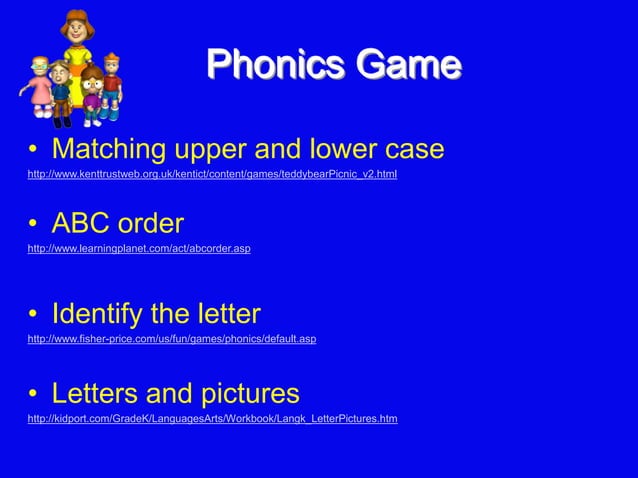 Introduction to phonics lesson 1 | PPTX | Education