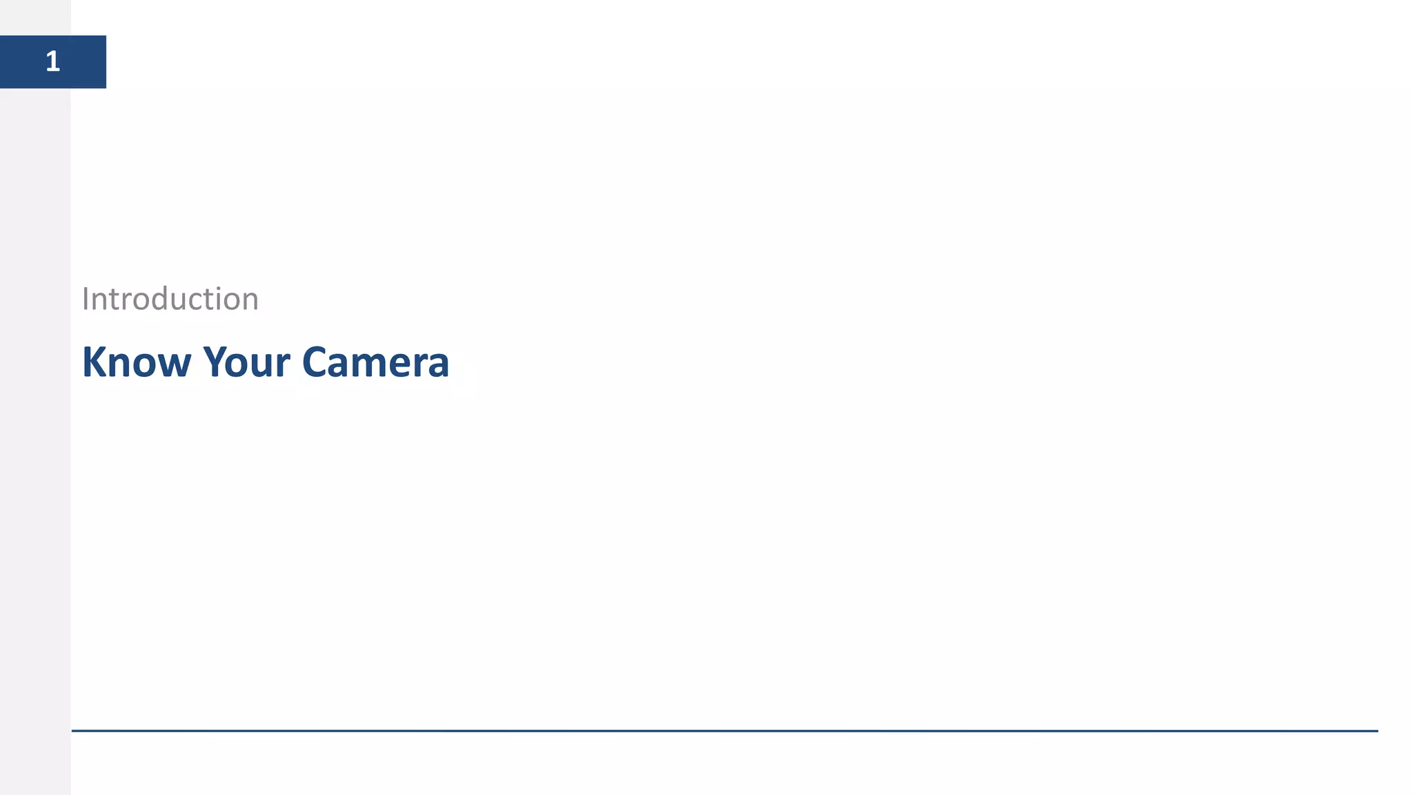 Introduction to Photography | PDF