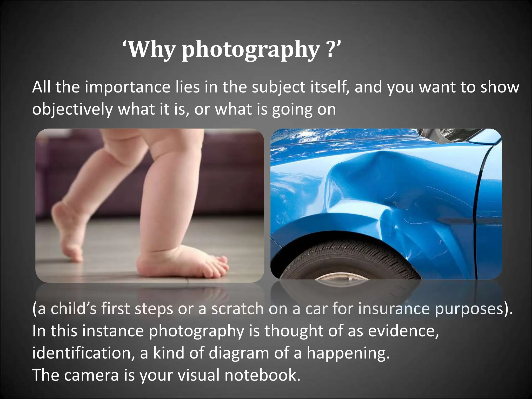 INTRODUCTION TO PHOTOGRAPHY FOR BEGINNERS | PPT
