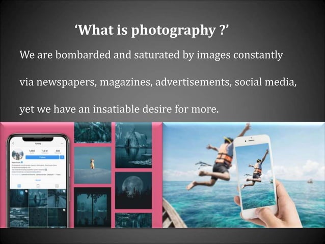 INTRODUCTION TO PHOTOGRAPHY FOR BEGINNERS | PPT