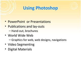 Introduction to photoshop | PPT