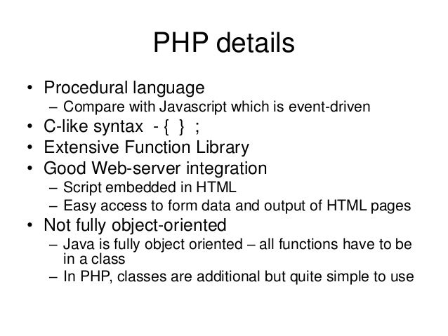 Introduction To Php Php