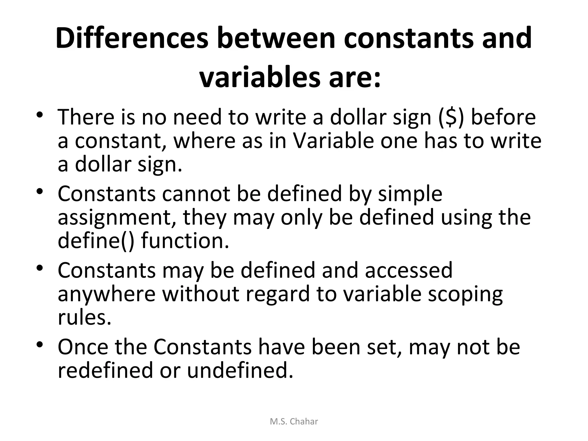 Introduction to php | PPT