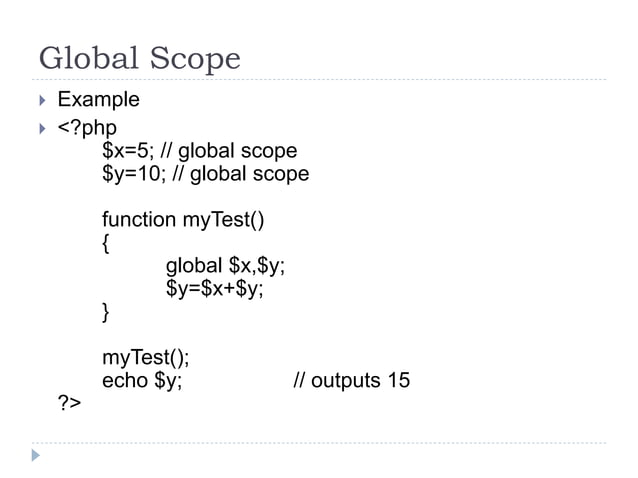 Introduction to php | PPTX